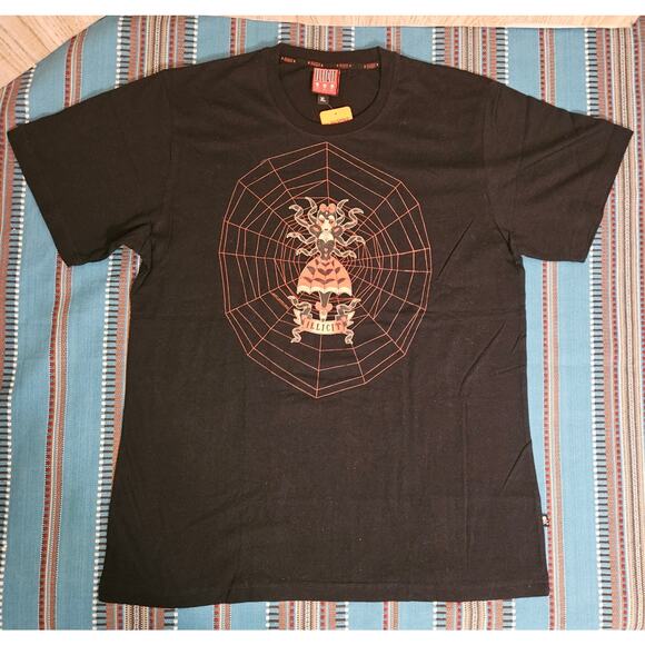Illicit | Shirts | New Illicit Spider Black Tshirt Mens Size Xl Tattoo ...